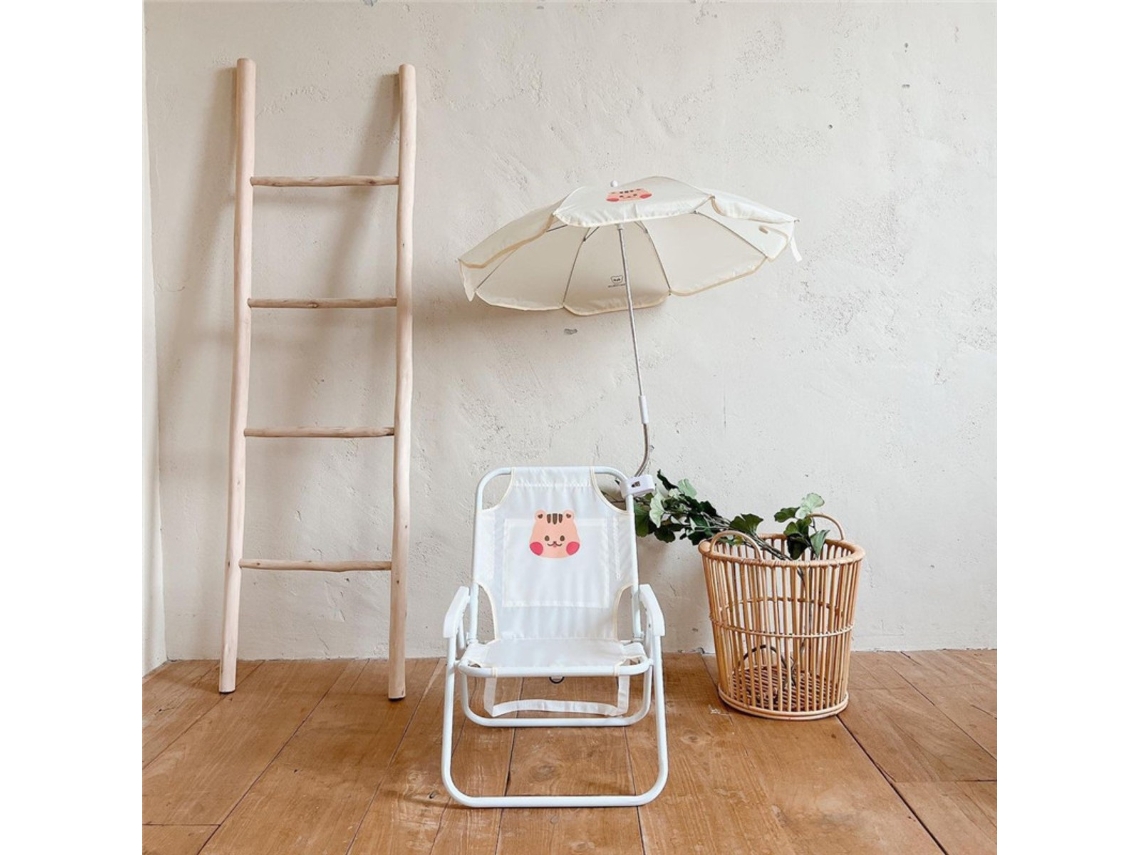 Cadeira de Campismo Ao Ar Livre Cadeira de Praia com Guarda-Chuva SITAY ...