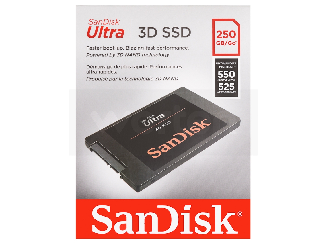 Disco SSD Interno SANDISK ULTRA 250GB (250 GB - SATA - 550 MB/s ...