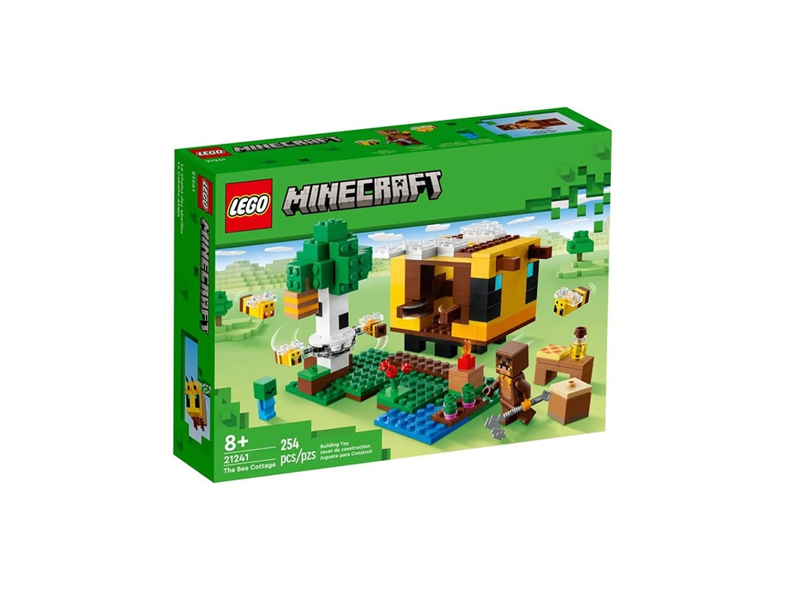 LEGO Minecraft A Cabana das Abelhas (Idade Mínima Recomendada: 8 anos ...