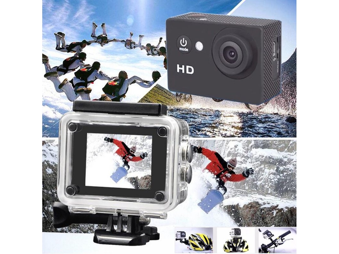 Action Cam A1 2.0 À Prova D'Água Ao Ar Livre Mini Hd Capacete Esporte ...