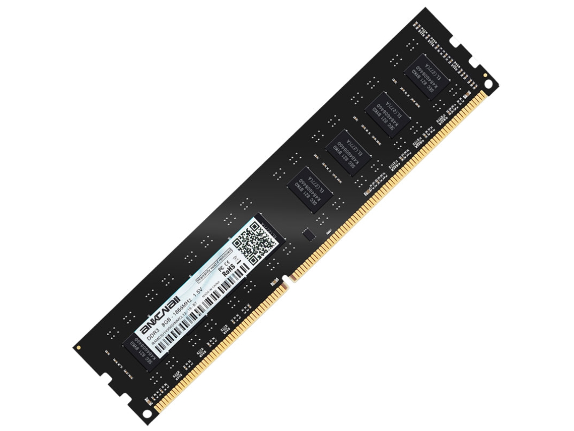 Memória RAM SLOWMOOSE para Desktop (DDR3 - 16 GB - 1600 Mhz - 240 Pinos ...
