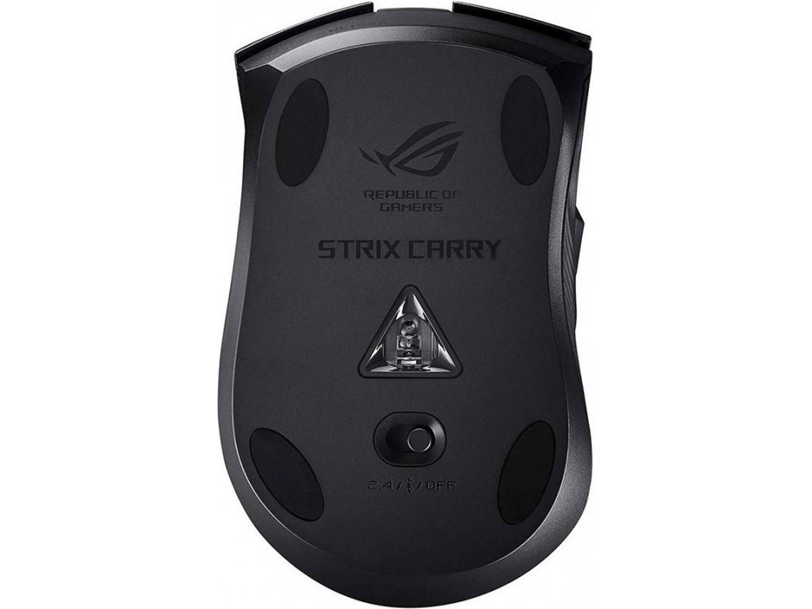 Rato Gaming ASUS ROG Strix Carry (7200 dpi - Preto) | Worten.pt
