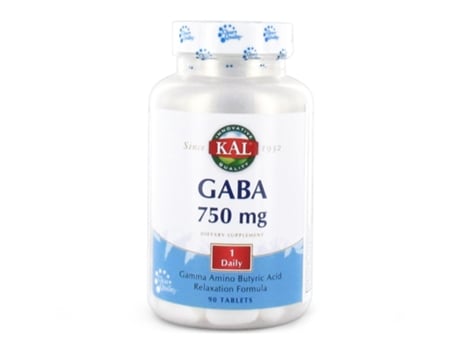 Suplemento Alimentar KAL Kal Gaba 750 Mg 90 Comprimidos 12108 (60 ...
