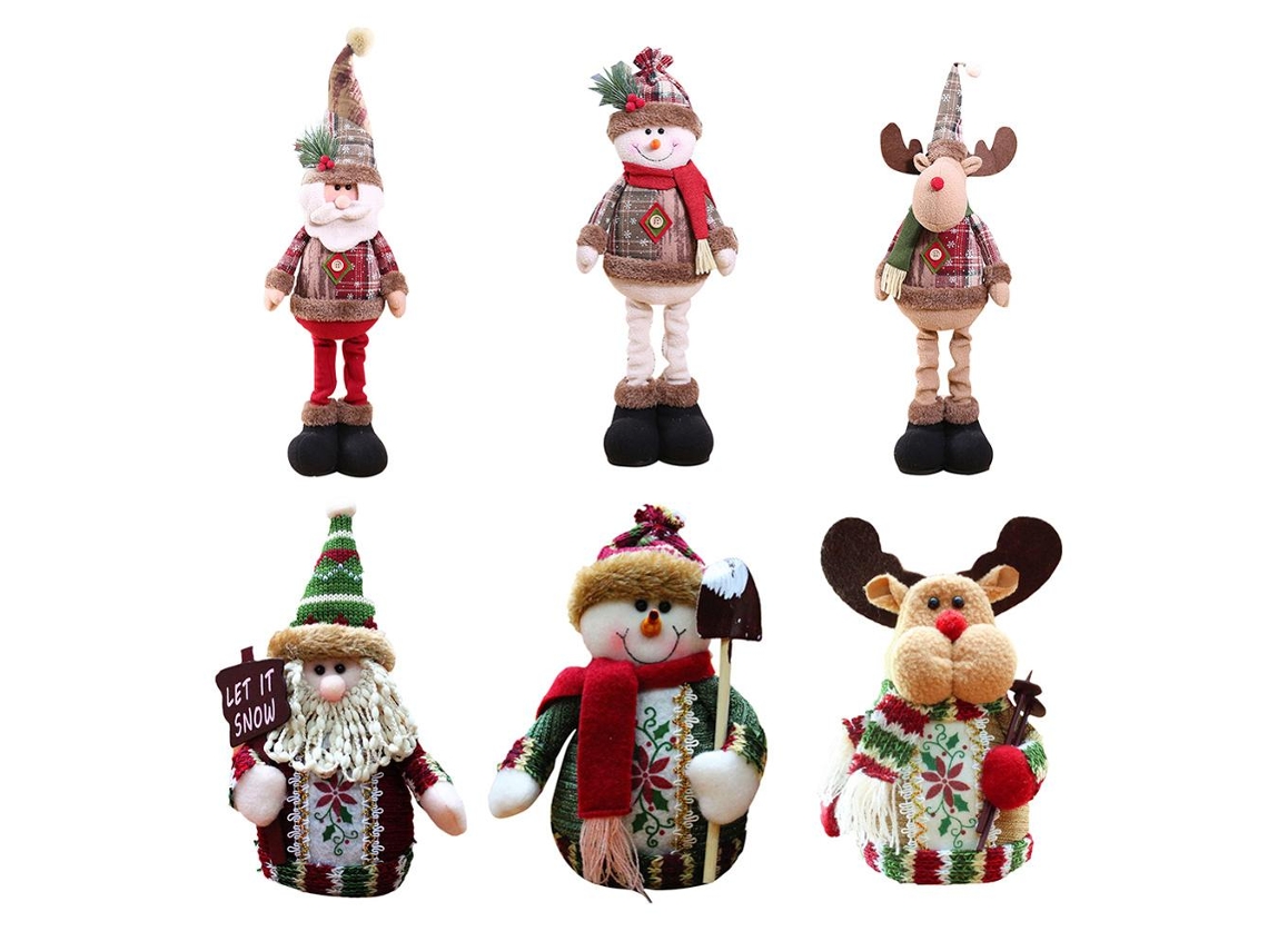 Bonecos de natal decorações inovadoras para árvores[A 50 X 18cm ...