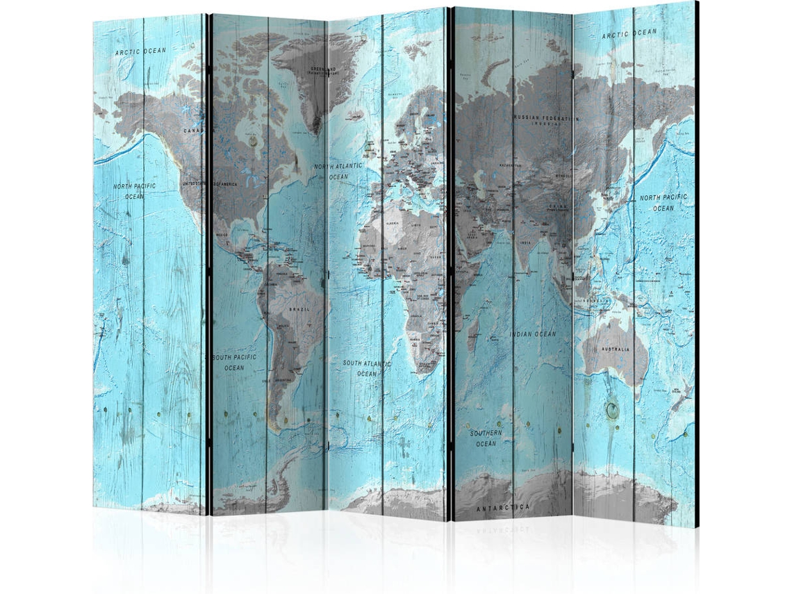 Biombo ARTGEIST Wooden Travels (225 x 172 cm) | Worten.pt