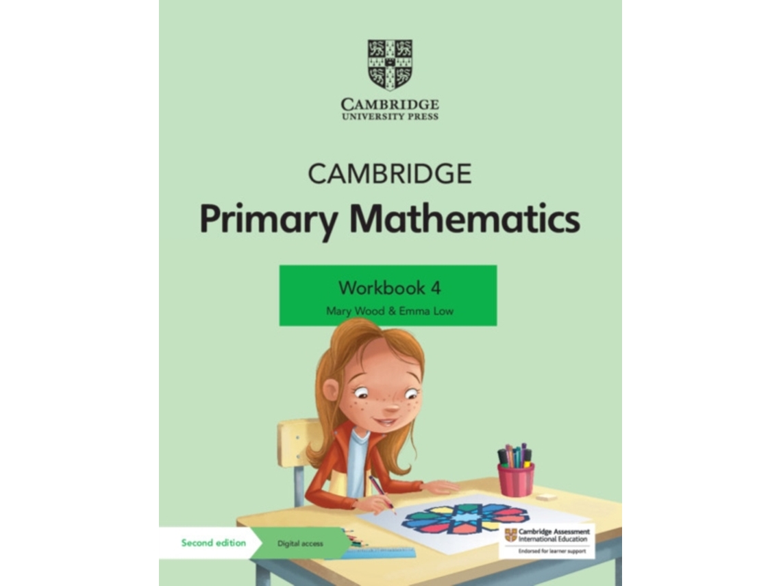 Livro cambridge primary mathematics workbook 4 with digital access (1 ...
