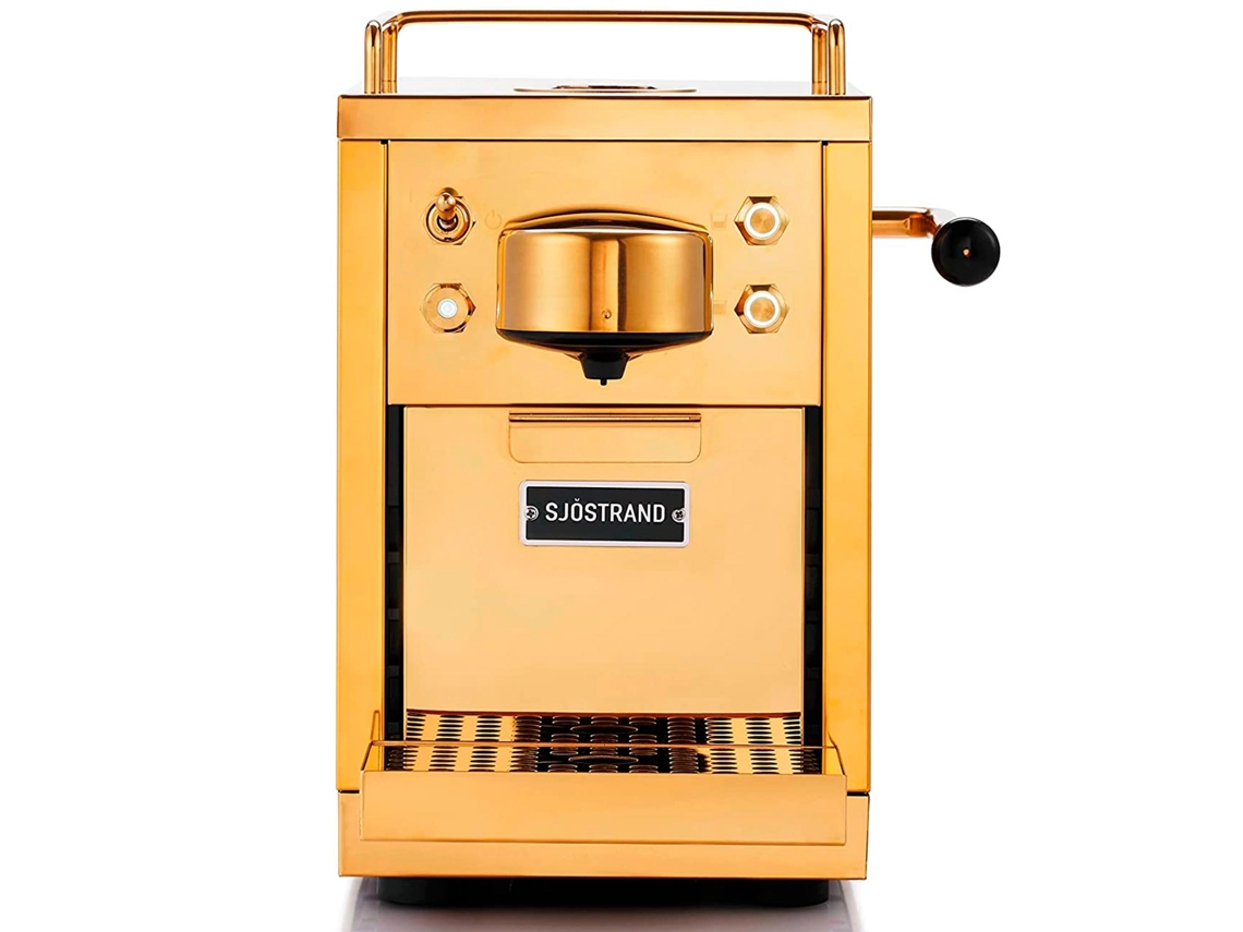 Máquina de Café SJÖSTRAND Espresso Machine Brass | Worten.pt