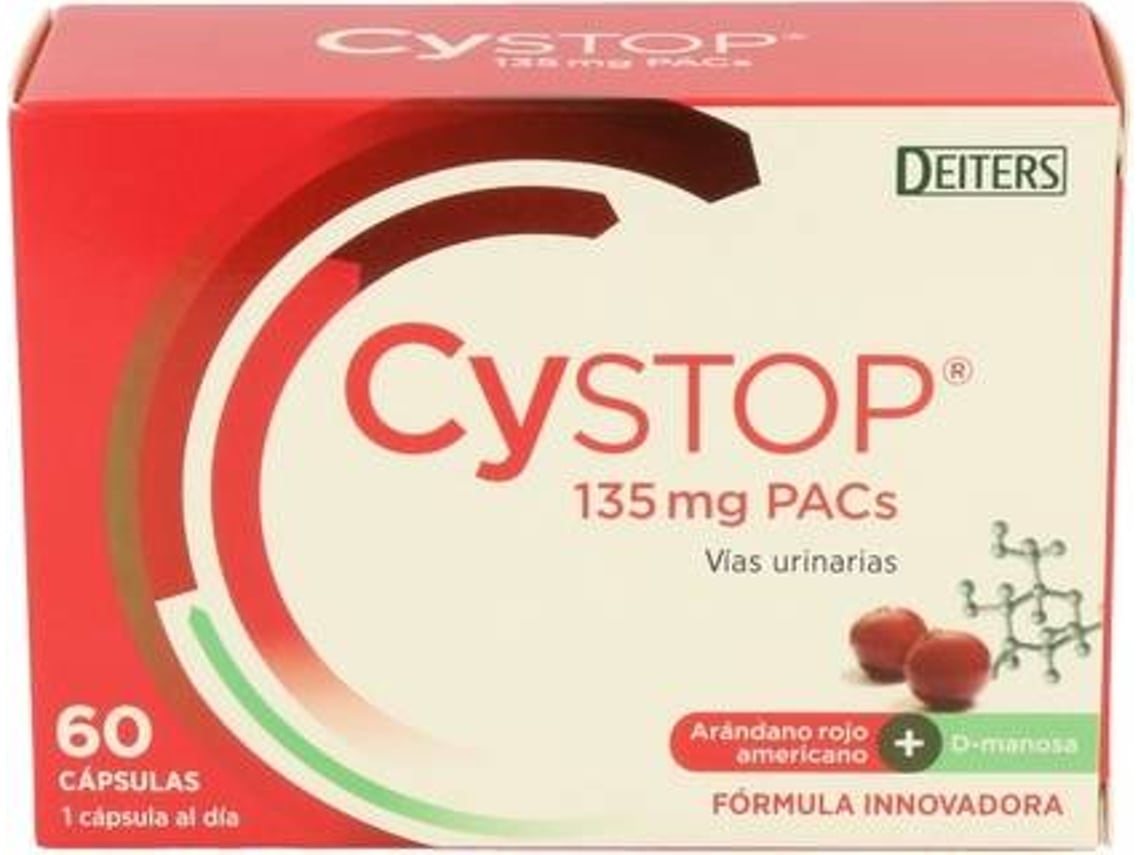 Suplemento Alimentar DEITERS Cystop (60 cápsulas) | Worten.pt