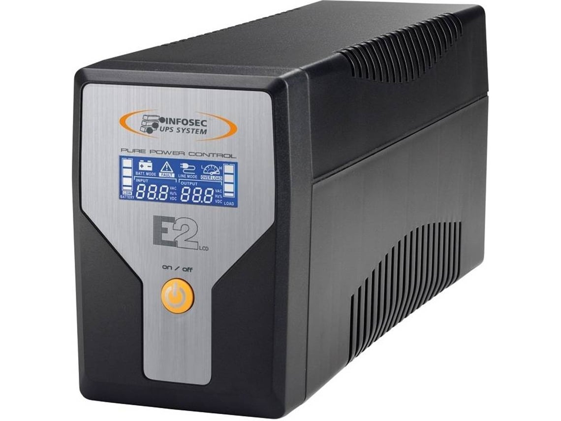 Ups INFOSEC E2 LCD, 800VA | Worten.pt