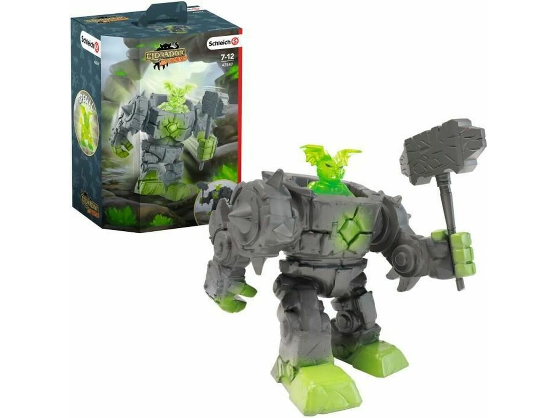 Figuras de Ação SCHLEICH Stone Cyborg Eldrador Mini Creatures (Idade ...