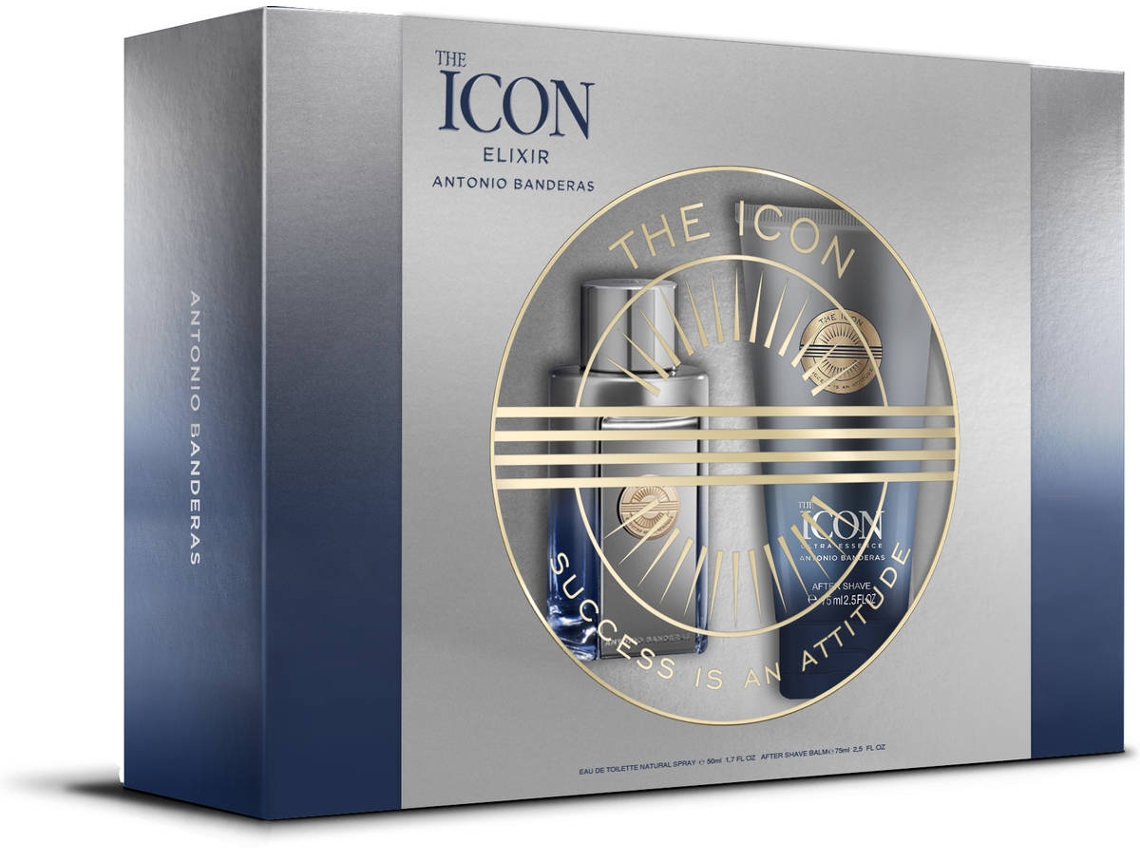 Coffret ANTONIO BANDERAS The Icon Elixir Eau de Parfum (50 ml) | Worten.pt