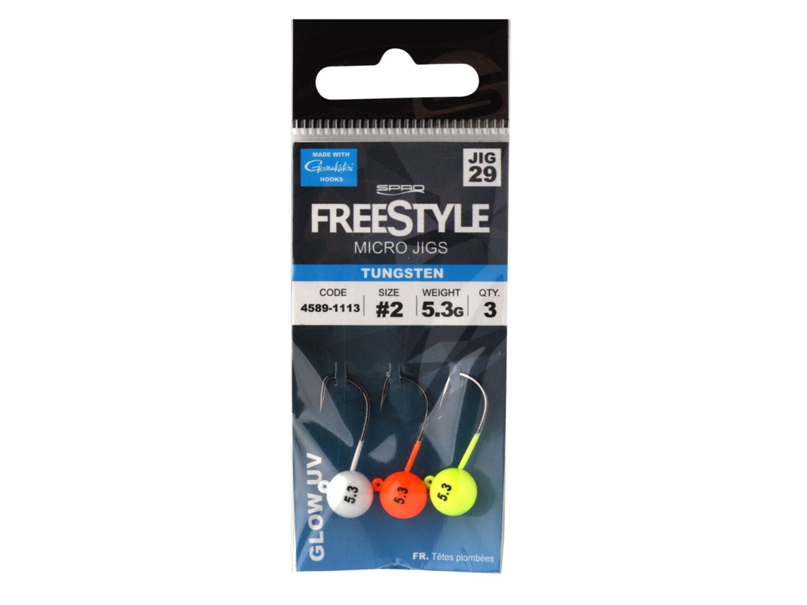 Micro-Cabeça com Ponta de Tungsténio FREESTYLE Jigs 2,2 Cm | Worten.pt