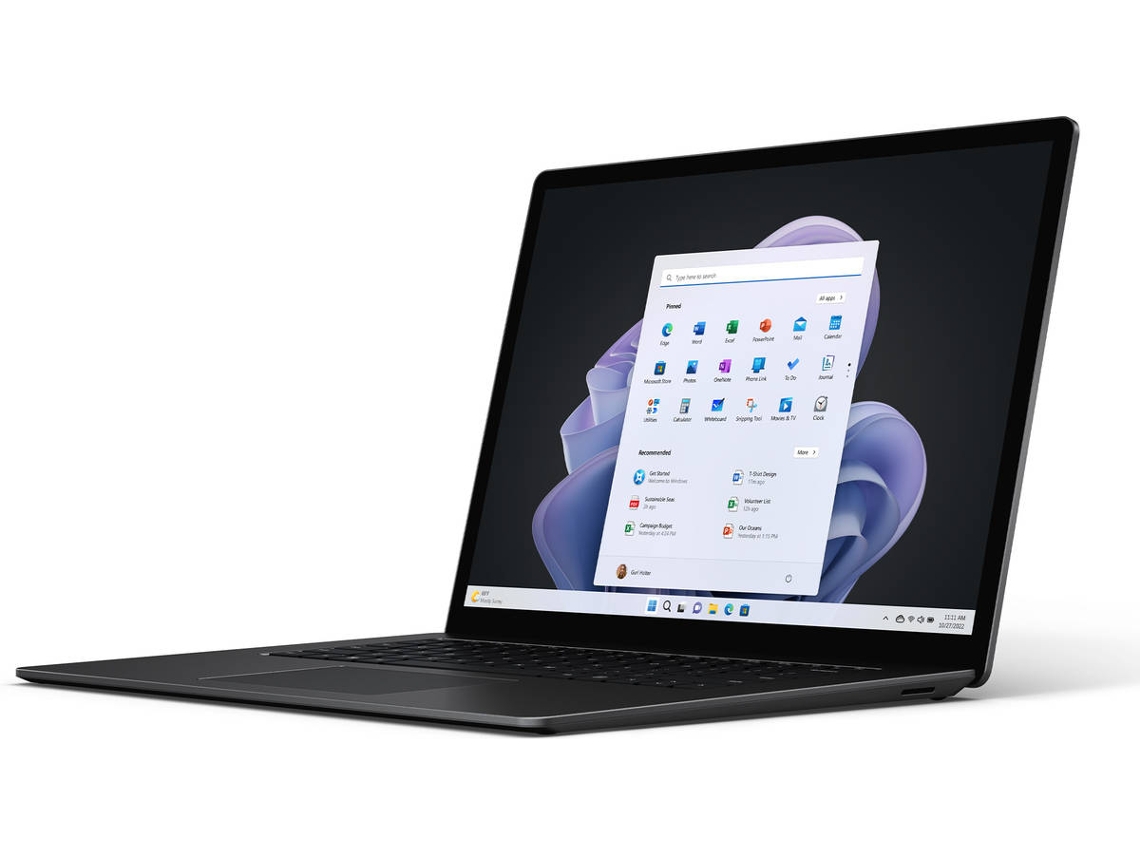 Portátil MICROSOFT Surface Laptop 5 (Intel Core i7-1255U - Intel Iris ...