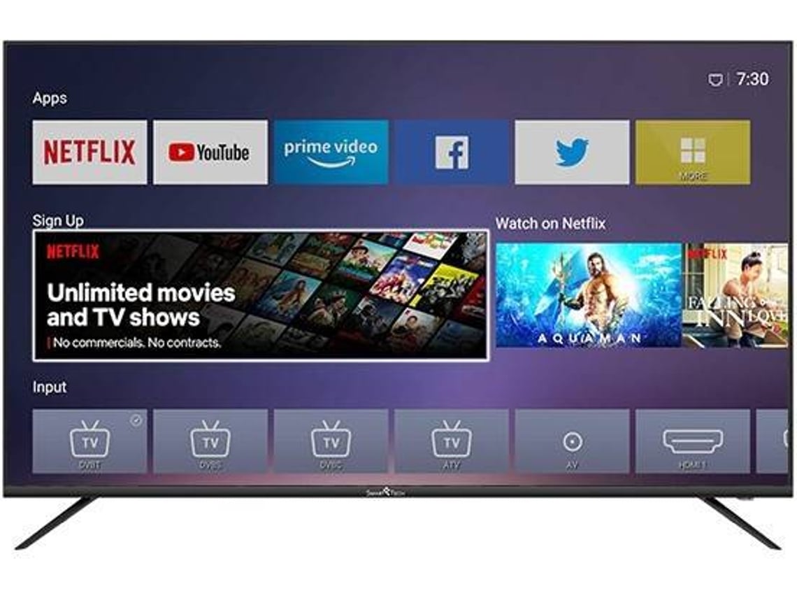 TV SMART TECH LE-55F3 (LED - 55'' - 140 cm - 4K Ultra HD - Smart TV ...