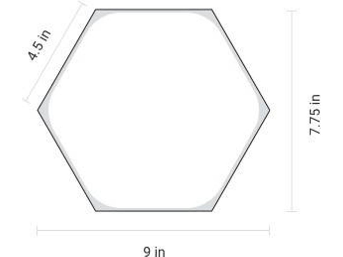 Painéis de Luz NANOLEAF Hexagons STR+9 | Worten.pt
