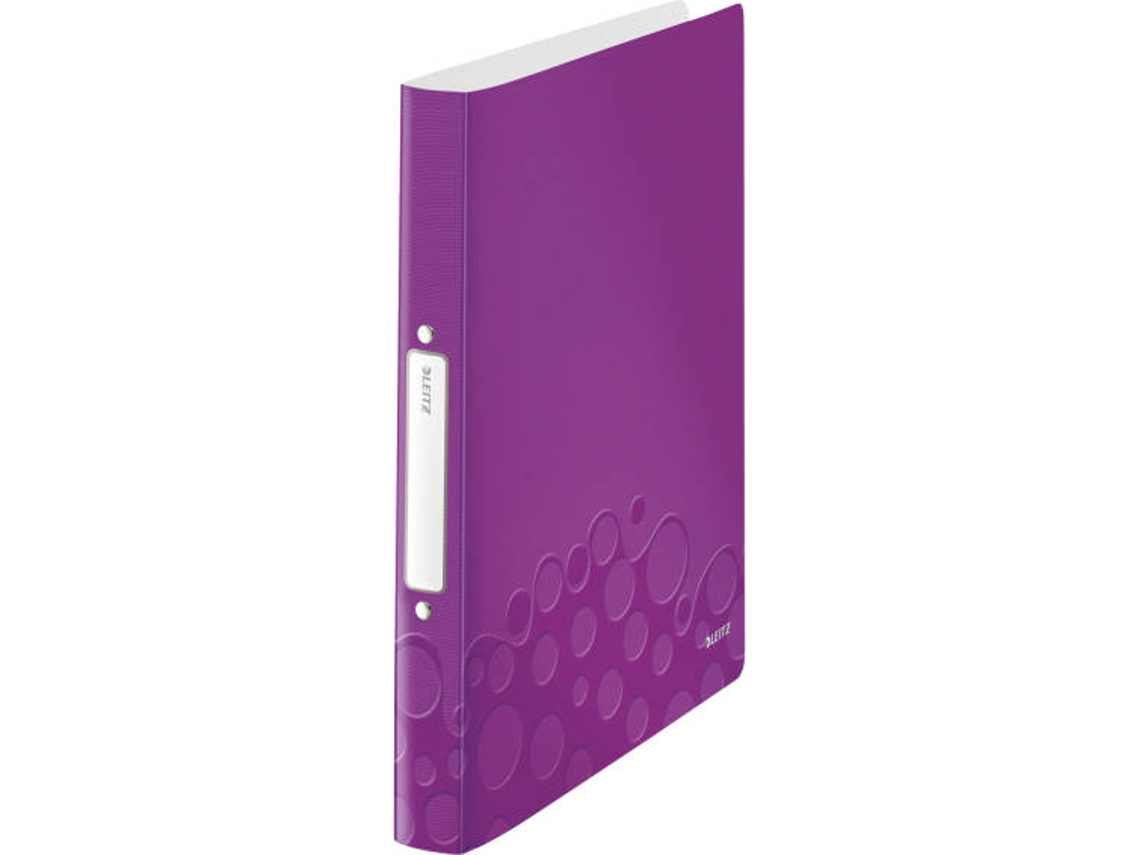 Dossier LEITZ WOW 25 mm Roxo (A4 - Capacidade: 190 folhas) | Worten.pt