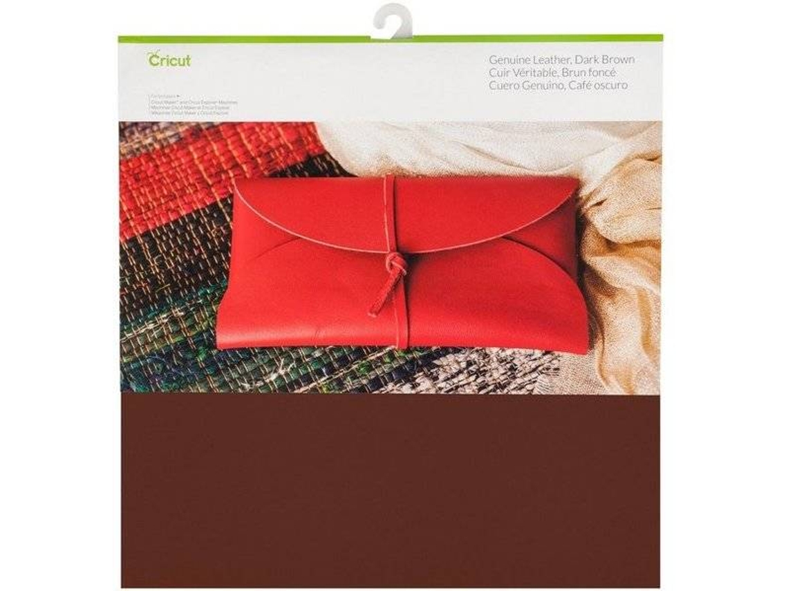 Couro Genuíno CRICUT Dark Brown (30x30cm) | Worten.pt