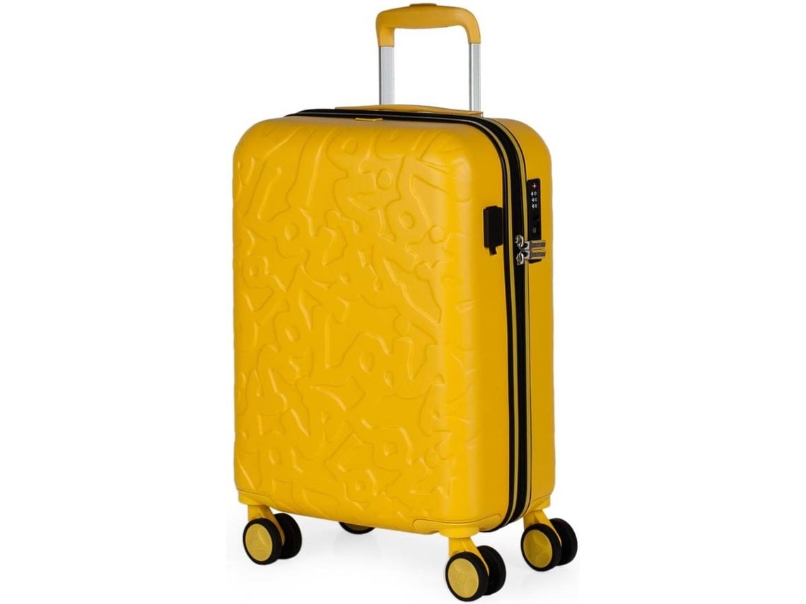 Mala de Viagem LOIS Pequena ABS (Cabine - 39 L - Amarelo) | Worten.pt