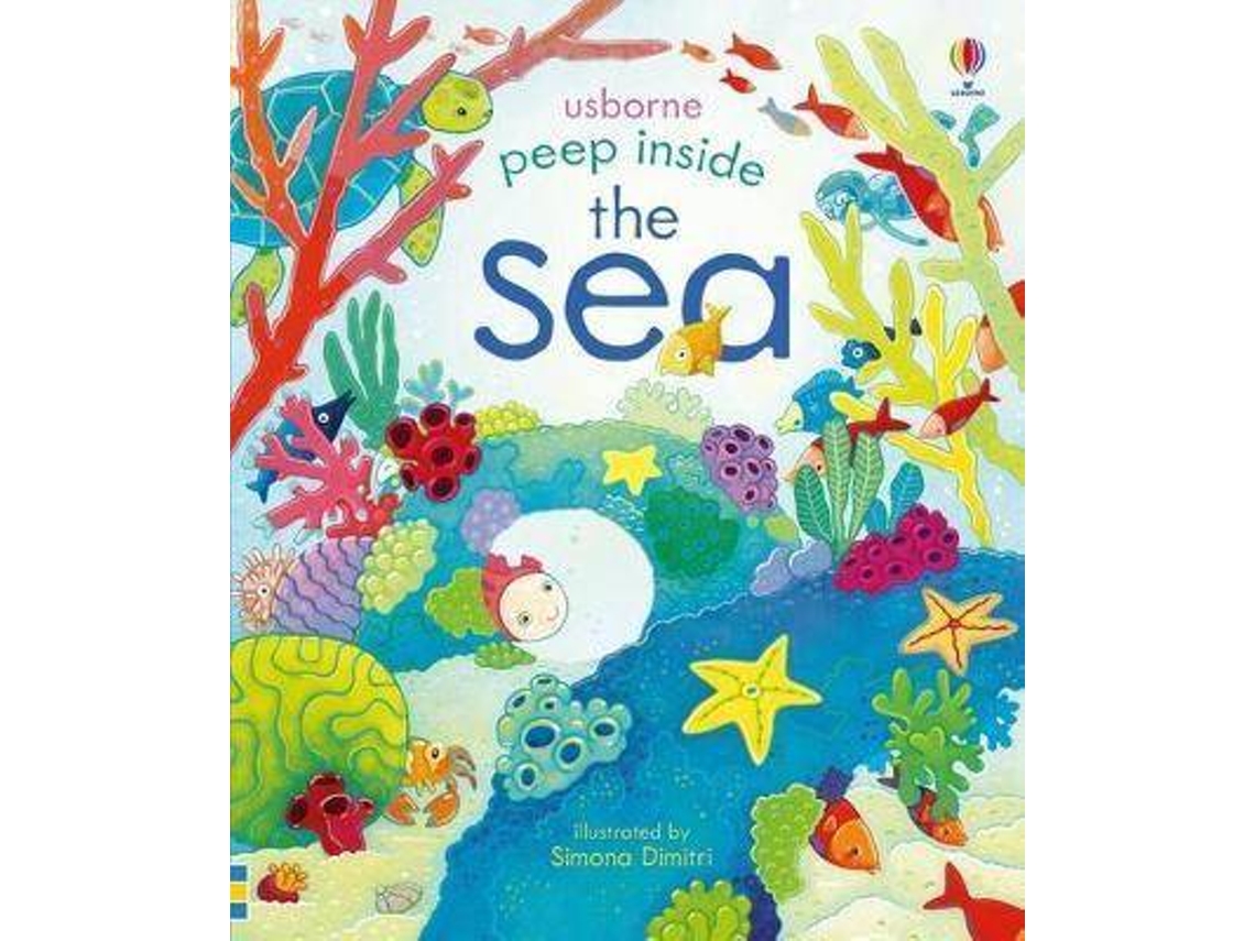 Livro Peep Inside The Sea De Anna Milbourne, Ilustrado Por Simona ...