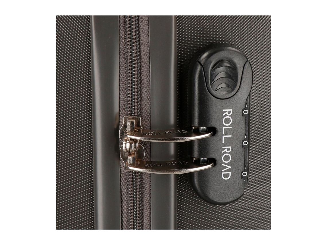 Mala de Cabine ROLL ROAD Flex Cinzento (38x55x20 cm - 35 L) | Worten.pt