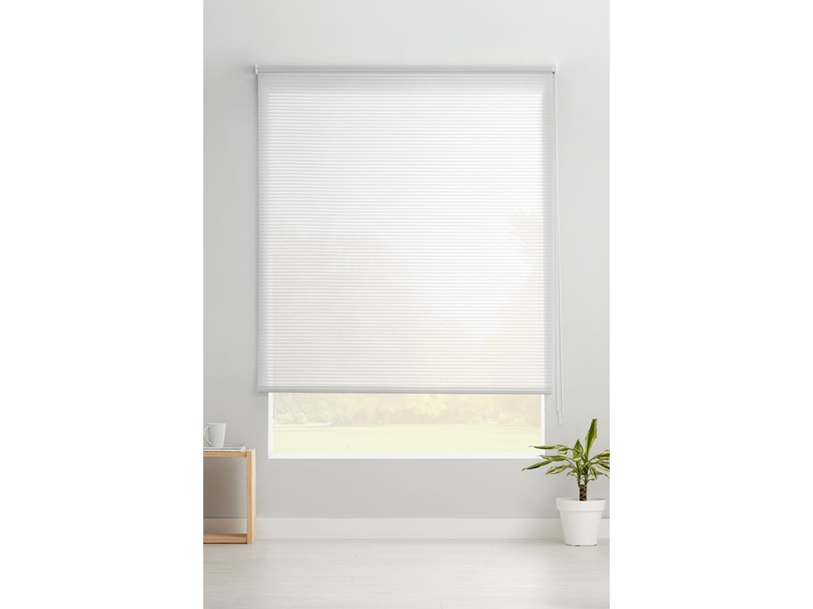 Estore de Rolo Sem Perfuração Easy Fix Estoralis Liso Translúcido ...