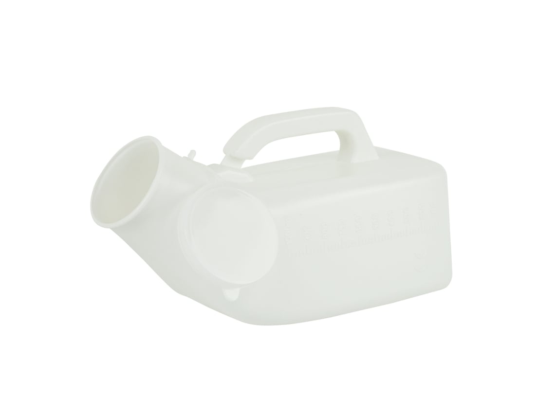 Urinol Unissexo MOBICLINIC Capacidade de 1 L Com Tampa Portátil Fácil ...