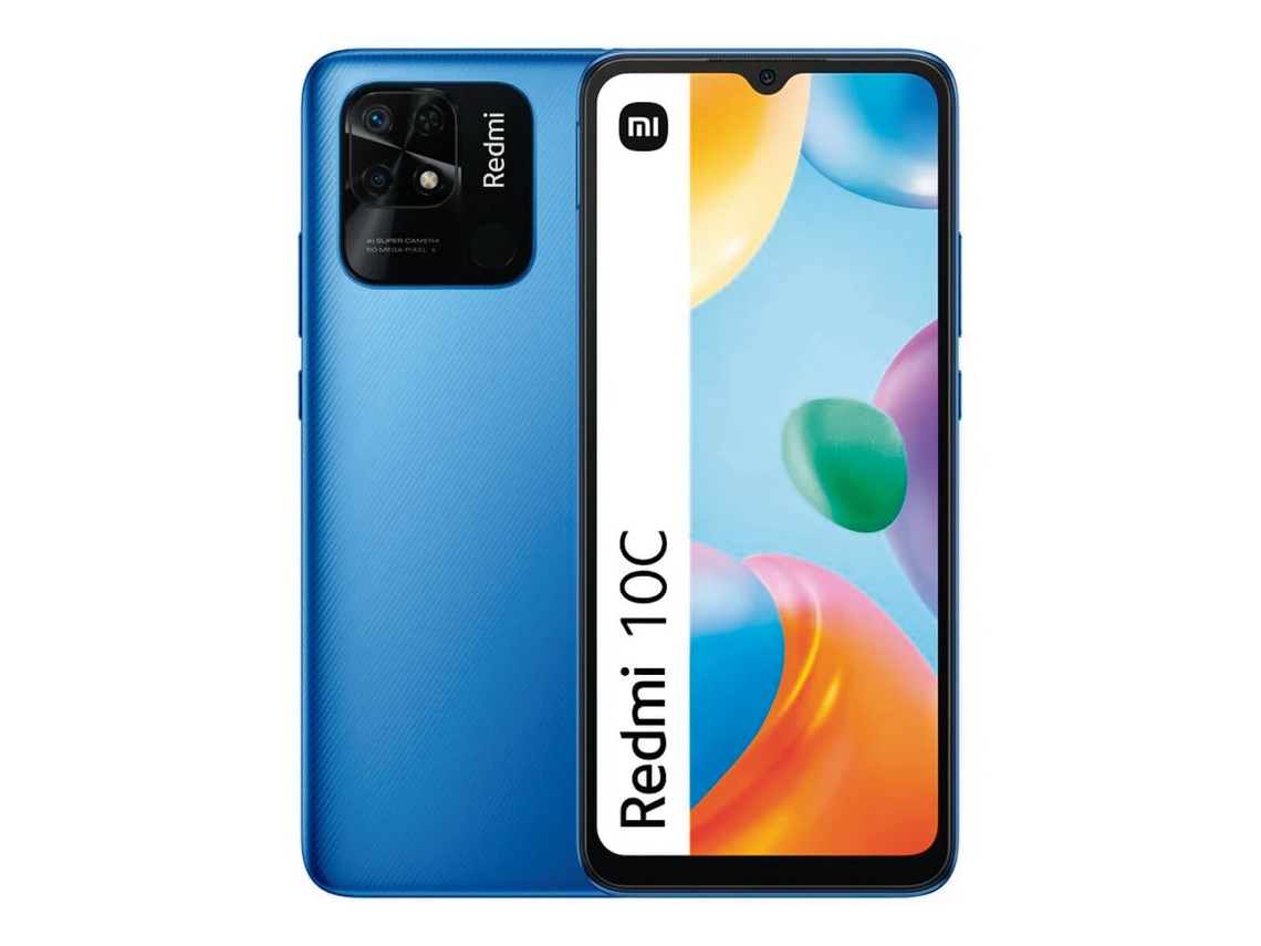 Smartphone XIAOMI Redmi 10C (6.71'' - 4 GB - 128 GB - Azul) | Worten.pt