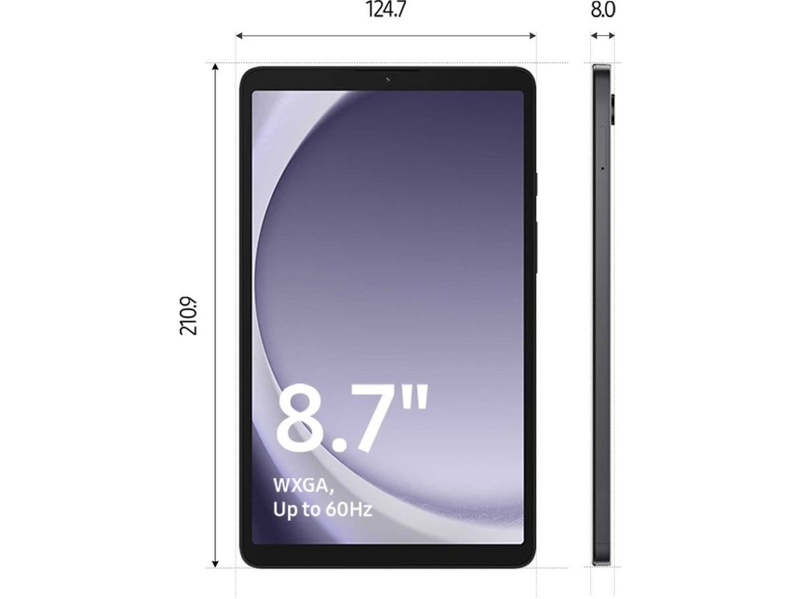 Tablet SAMSUNG Galaxy Tab A9 (8.7'' - 64 GB - 4 GB RAM - Wi-Fi+4G ...
