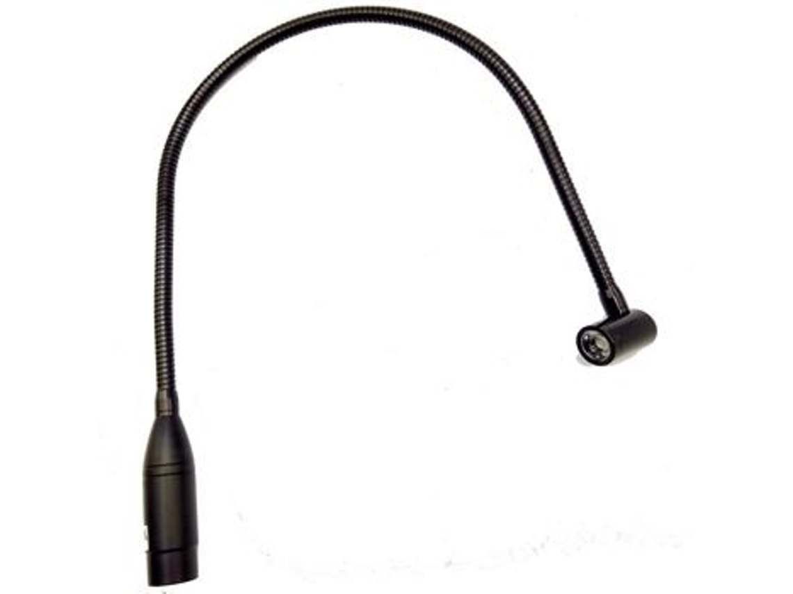 Luz Do Mixer Dj 3/4 Pinos Xlr 1W Led[Xlr de Ângulo Reto de 3 Pinos ...