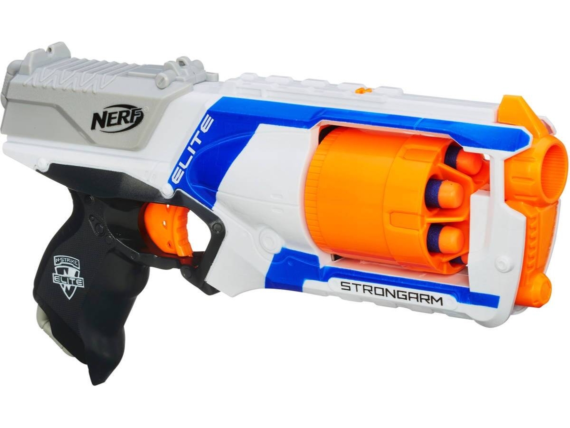Lançador NERF Elite Strongarm | Worten.pt Lançador NERF Elite Strongarm | Worten.pt