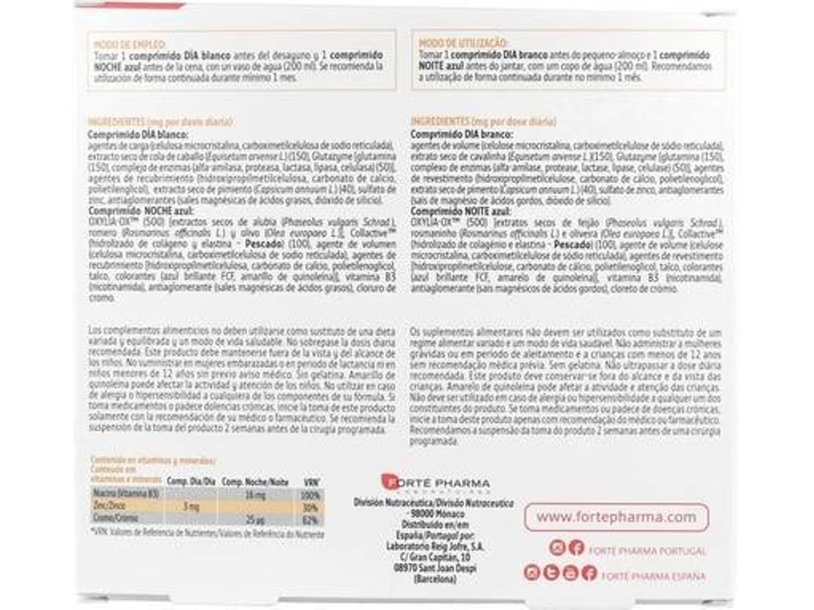 Suplemento Alimentar FORTÉ PHARMA Turboslim (56 comprimidos) | Worten.pt