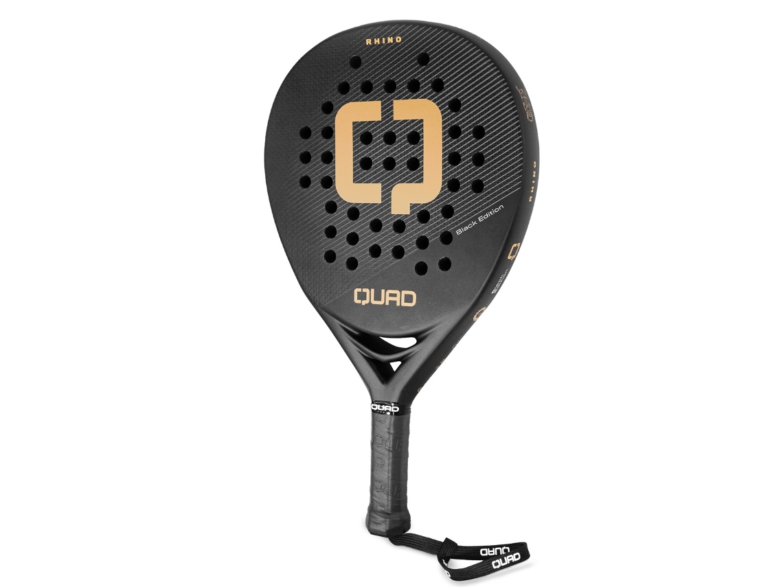Raquete de Padel QUAD Rhino Black Edition (365g) | Worten.pt