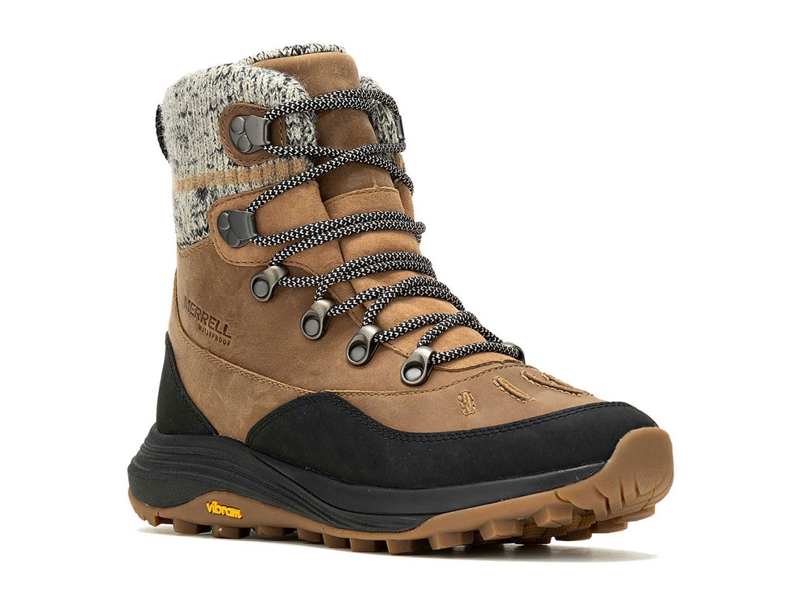 Botas de Mulher para Caminhada MERRELL Siren Thermo Mid Alpaca Castanho ...