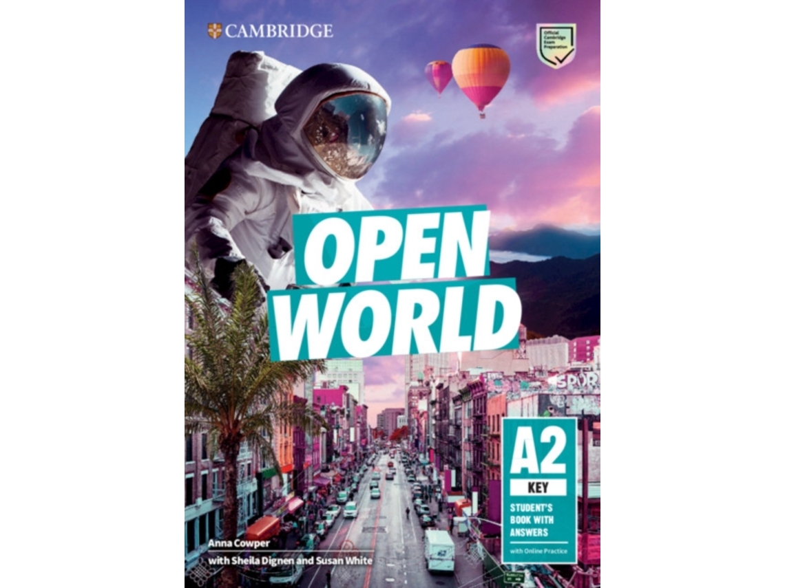 Livro open world key student's book with answers with online practice ...