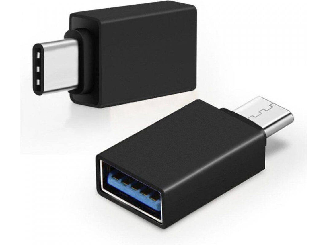 Adaptador LANBERG Ad-Uc-Ua-02 (USB-C Macho - USB-A Fêmea) | Worten.pt