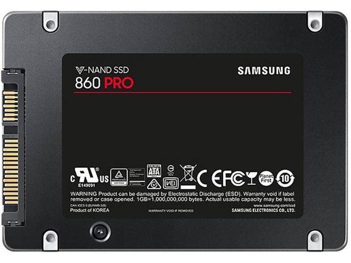Disco SSD Interno SAMSUNG 256 GB SATA 3 Série 860 PRO (256 GB - SATA ...