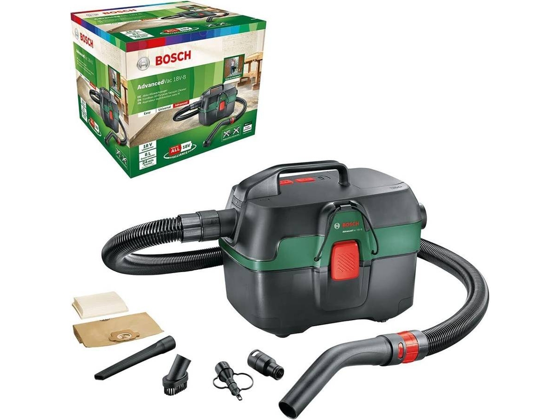 Aspirador BOSCH AdvancedVac 18V-8 | Worten.pt