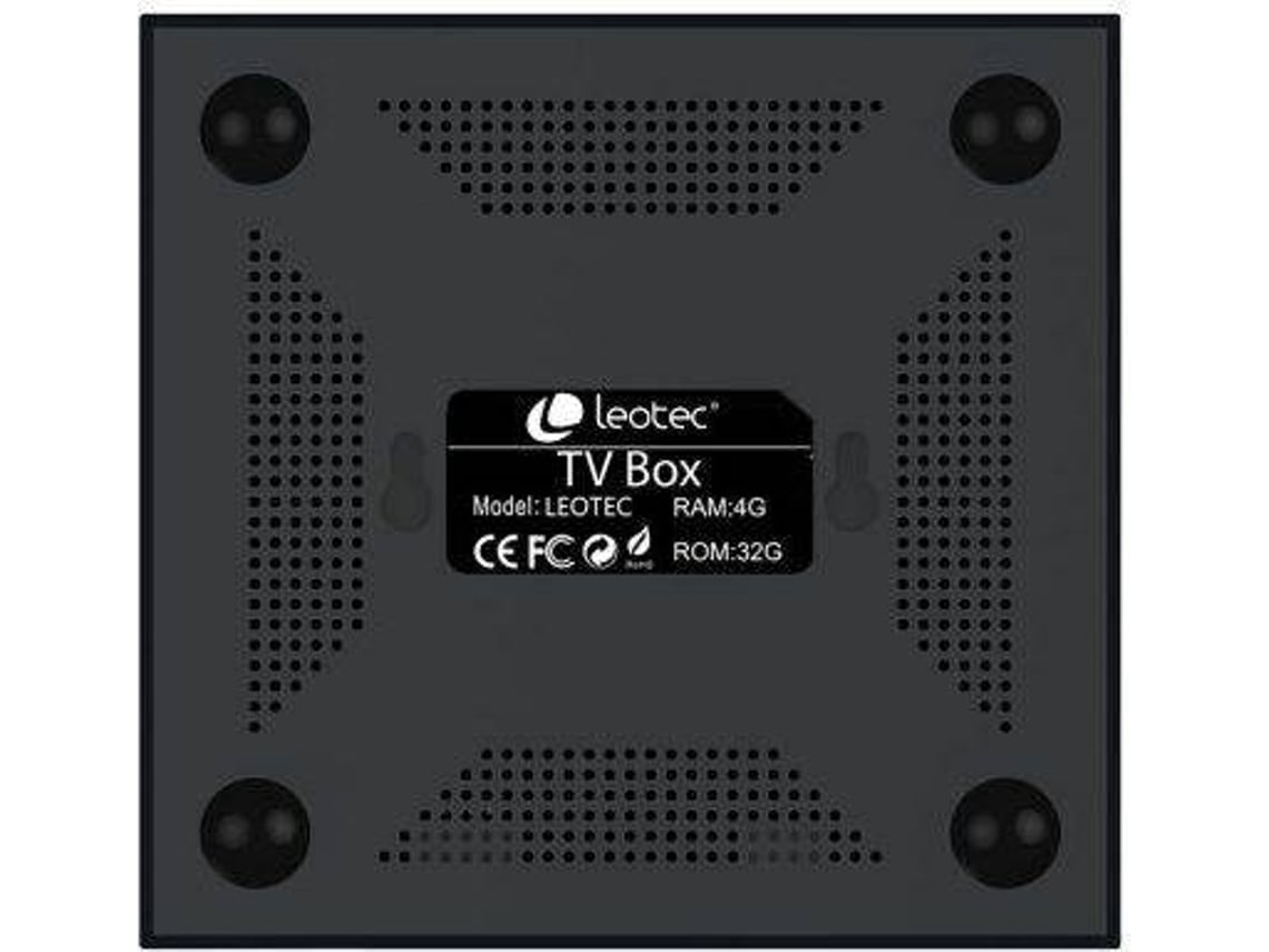 Box Smart TV LEOTEC VIEW432X (Android - 4K Ultra HD - 4 GB RAM - Wi-Fi ...