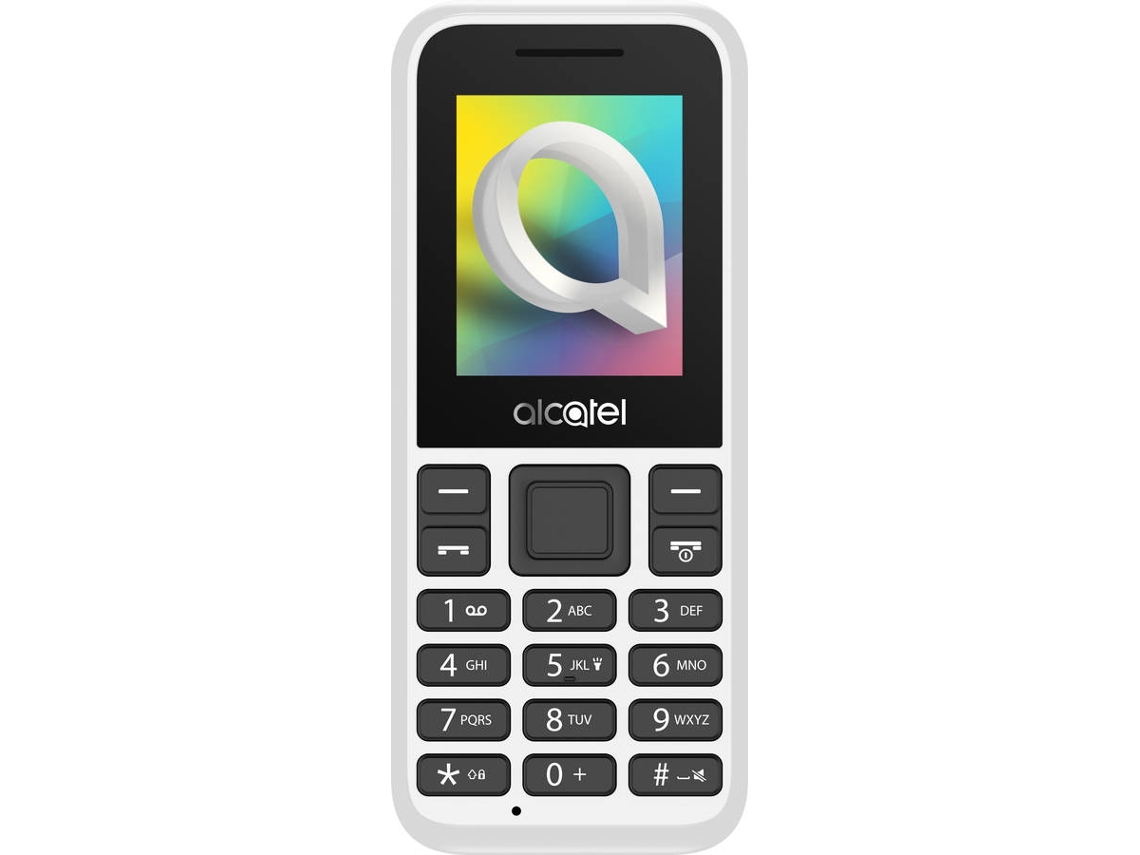 Telemóvel Sénior ALCATEL 1068D (1.8'' - Branco) | Worten.pt