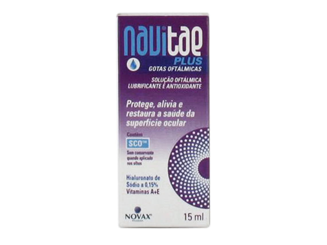 Gotas Oftalmológicas NAVITAE Plus 15 ml | Worten.pt
