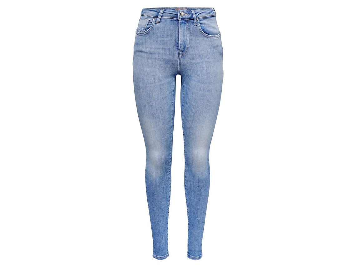 Calças para Mulher ONLY Power mid push up skinny (M) | Worten.pt Calças para Mulher ONLY Power mid push up skinny (M) | Worten.pt