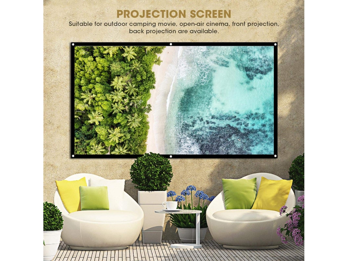 Tela de 40 Polegadas Tela de Projeção Espessa de 16: 9 | Worten.pt