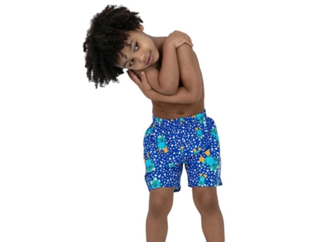 Calções de Praia para Homem SPEEDO Corey Croc Allover 11´´ Azul para ...