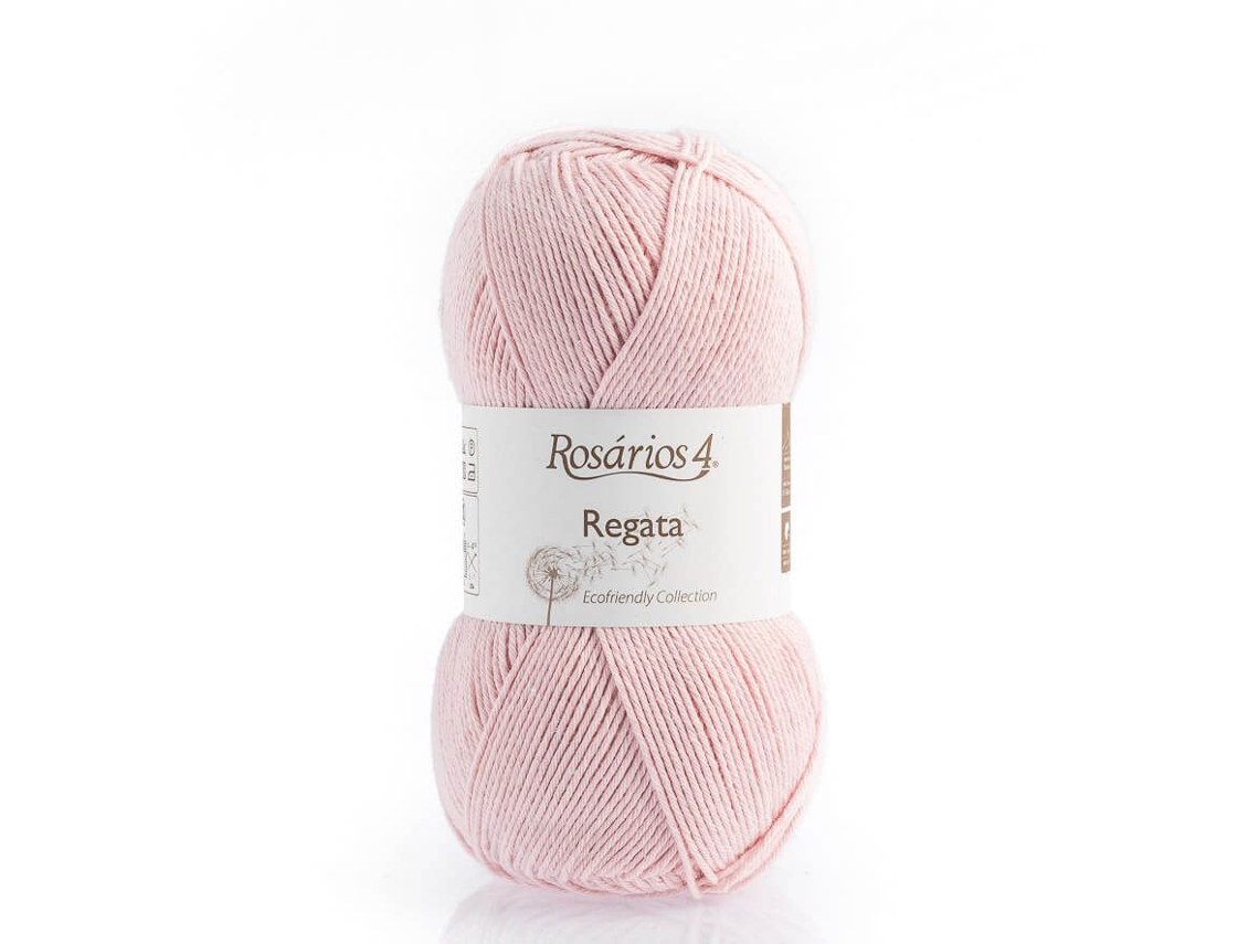Fio de La ROSARIOS 4 Regata 100G Rosa Claro 23 | Worten.pt