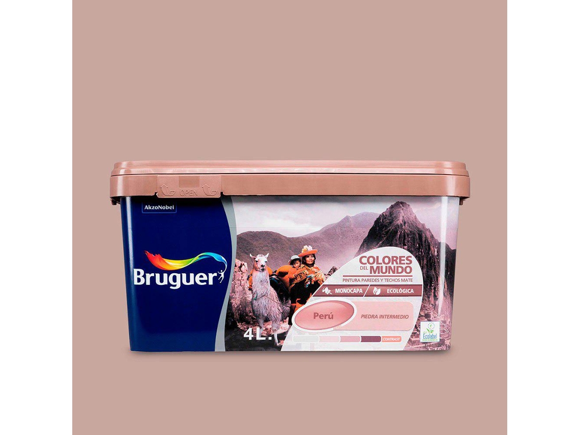 Bruguer Cores Do Mundo Peru Stone Intermediário Pintar 4L 5161528 ...