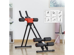 Máquina de Abdominais Rebatível com Guia de Exercícios Plawer ...
