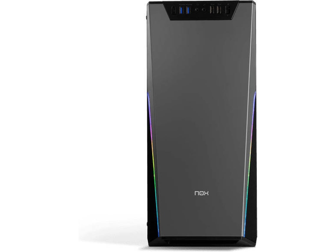Caixa PC NOX INFINITY SIGMA RGB (ATX Mid Tower - Preto) | Worten.pt