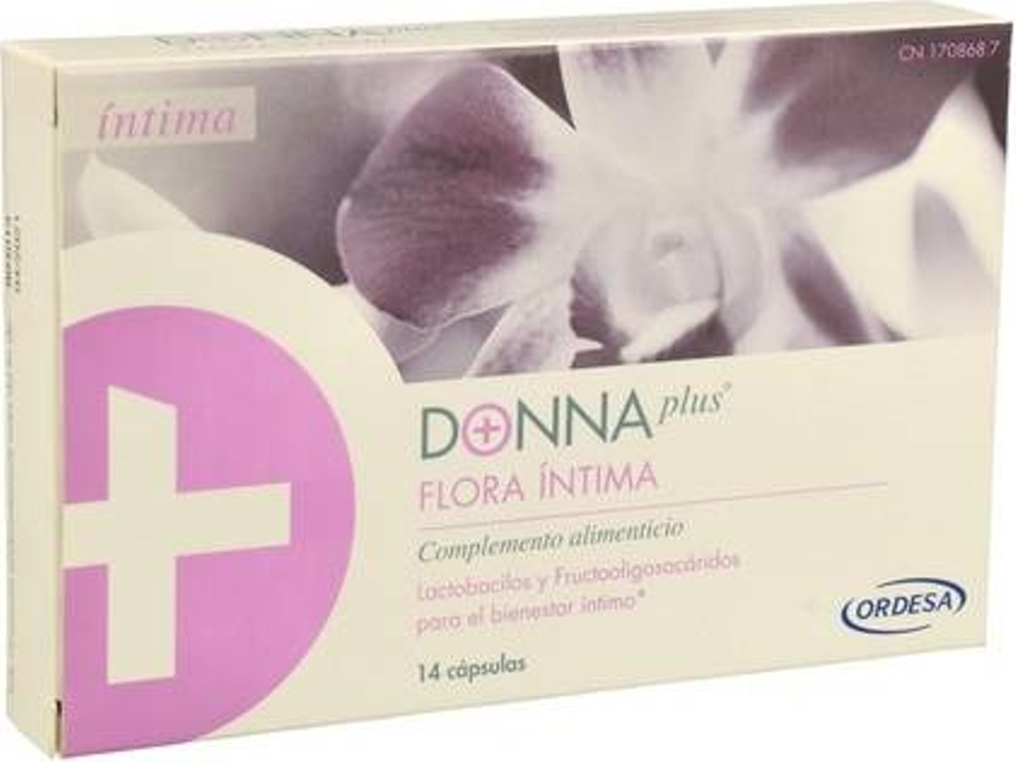 Suplemento Alimentar DONNA PLUS Flora Íntima (14 cápsulas) | Worten.pt