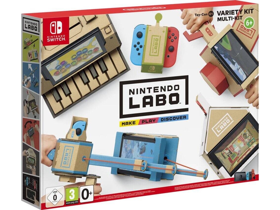 Variety Kit Nintendo Switch Labo | Worten.pt