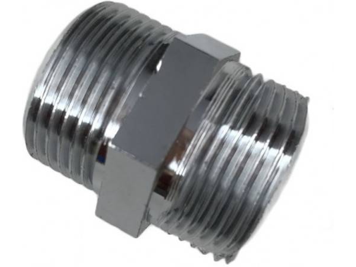 Parafuso Duplo Niplex Latão Cromado Pesado 3/4 BAGNOCLIC (5x3x3 cm ...